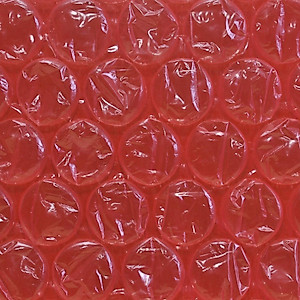 uBoxes, Red Bubble Small 3/16" Wrap x 12" Wide (120-Feet)