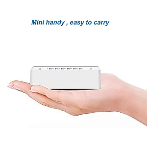 USB Charger 6 Ports USB Wall Charger USB Charging Station for Multiple Devices Desktop Power Hub Smart Plug Dock Charger Block for iPhone Xs/X iPad Pro/Air Galaxy S9/S8 LG Laptop Smartphones