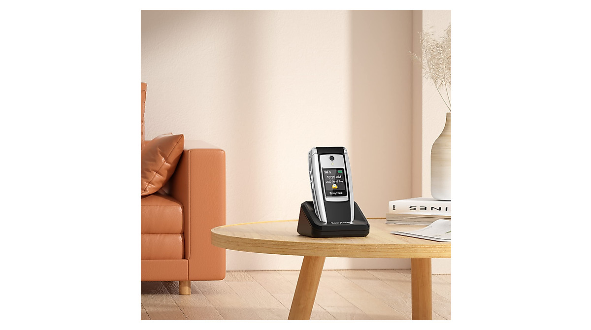 Easyfone T300 Senior Flip Phone with Loud Sound & SOS Button