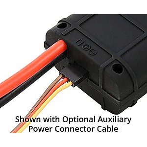 Powerwerx Watt Meter-PP, DC Inline Power Analyzer, 45A Continuous, 12 Gauge with Anderson Powerpole Connectors