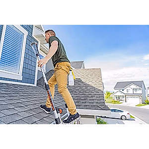 Little Giant Ladders, Epic, M17, 17 foot, Multi-Position Ladder, Aluminum, Type 1A, 300 lbs weight rating, (16817-818)