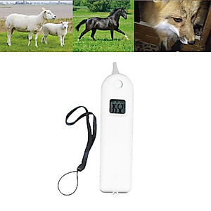 Zerodis Pet Thermometer Dog Thermometer, Non Digital Pet Thermometer for Dogs Fast Digital Veterinary Thermometer Cat and Dog Ear Temperature Monitor