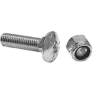 SAM Replacement Cutting Edge Bolt and Nut Set - for Western Snowplow Cutting Edges, Model Number 1301061