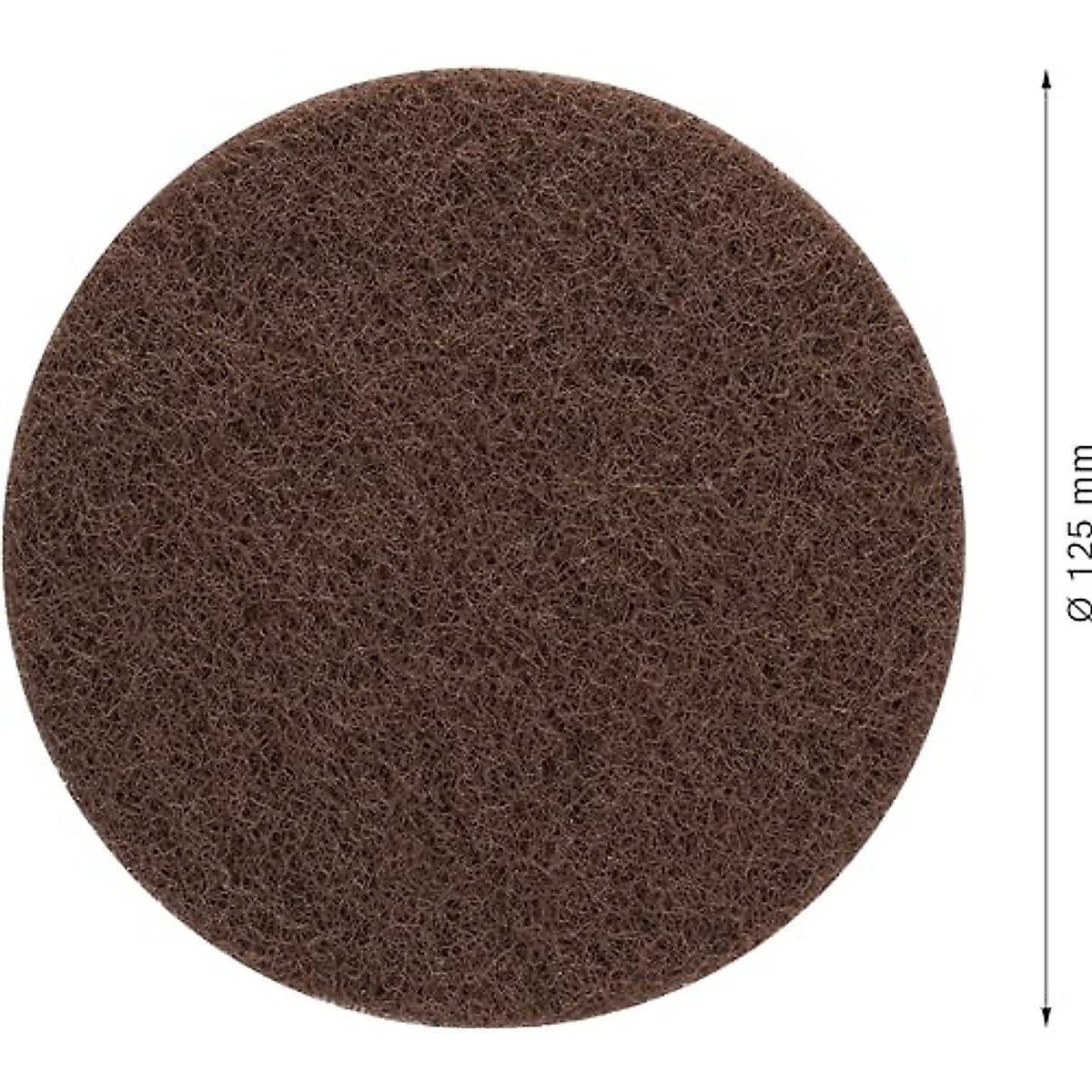 Bosch Professional 5x Expert N880 Fleece Discs (for Steel sheets, Ø 128 mm, Grit 280, Accessories Random Orbital Sander)