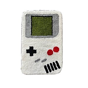 EXIGENT Retro Gamer Handheld Game Console Ultra Soft Anti-Slip Floor Door Mat Rug (GB_Rug)