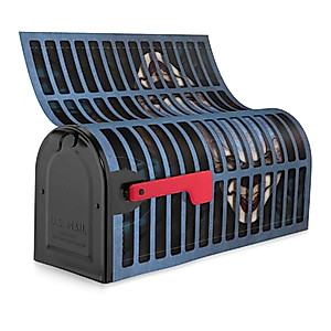 Halloween Horror Clown Magnetic Mailbox Cover Festive Mailbox Wraps Funny Post Letter Box Cover Home Garden Decor Standard Size 18" X 21"