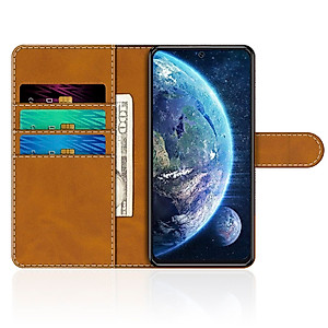 MILEGAO Leather Case for LG V20 H990DS Magnetic Phone Case with Wallet and Card Slot + [2 Pack] Tempered Glass Screen Protector for LG V20 H990DS (5.7”)