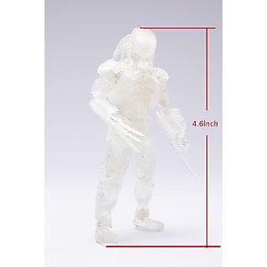 Hiya Toys Alien vs. Predator: Chopper Predator 1:18 Scale Action Figure, Multicolor