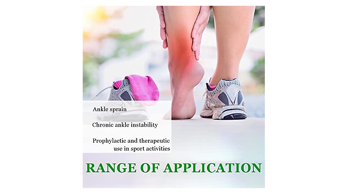 Orthomen Air Gel Ankle Brace – Support & Cold Therapy for Sprains
