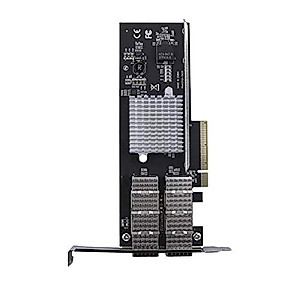 StarTech.com Dual Port 40G QSFP+ Network Card - Intel XL710 Open QSFP+ Converged Adapter - PCIe 40 Gigabit Ethernet Server NIC - 40GbE Fiber Optic LAN Card - Dell PowerEdge HPE ProLiant (PEX40GQSFDPI)