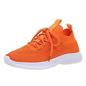viyabling Women's Fashion Sneakers,Womens Breathable Sneakers Athletic Running Shoes Slip On Fashion Athletic Tennis Walking Shoes