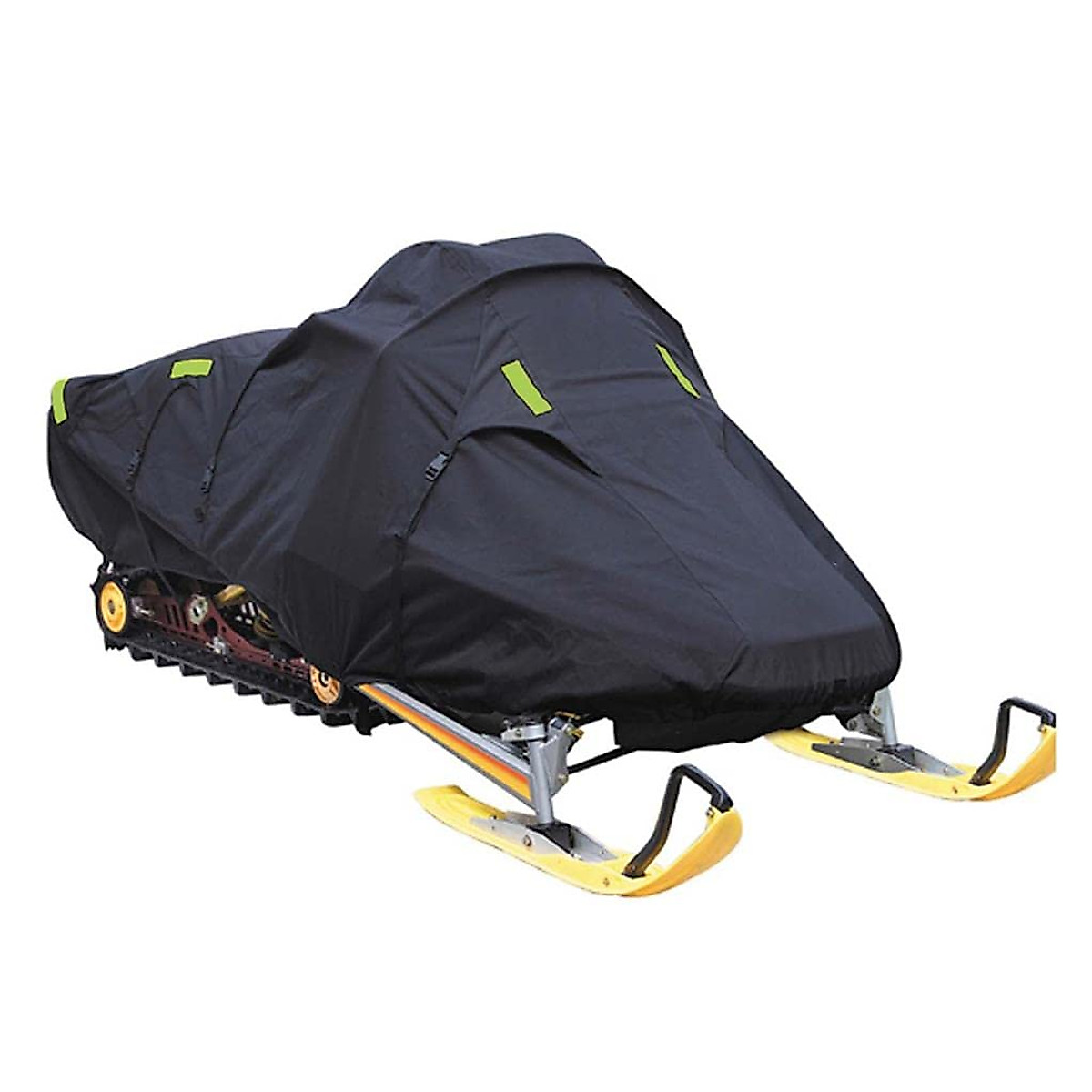 Trailerable Snowmobile Snow Machine Sled Cover Compatible for Ski Doo Bombardier Freeride 850 E-TEC 165 for Model Years 2019-2023. 600 Denier Gear