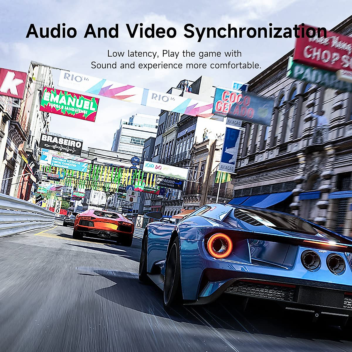 Hagibis Wireless HDMI Video Transmitter, Wireless HDMI Extender for Nintendo Switch to iPad, iPhone or Tablet, Plug and Play Portable Monitor HDMI Adapter for Switch OLED, Xbox Series One, PS4/5