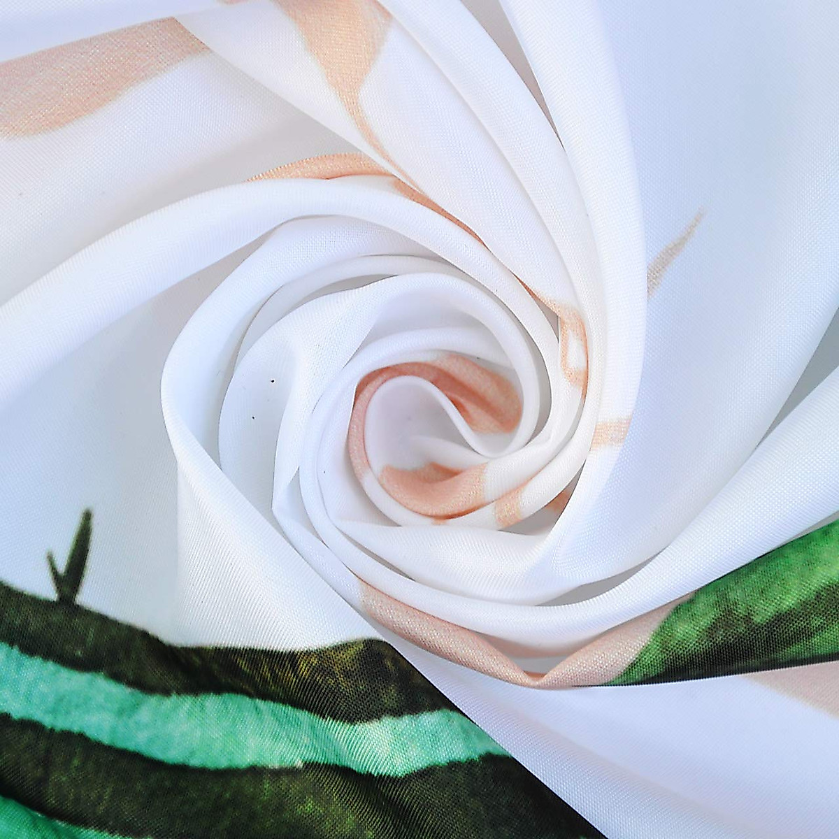 HVEST Pink Christmas Flamingo Shower Curtain 72x72 Inches with 12 Hooks Snowflake Happy Tropical Bird Family with Santa Hat Merry Christmas Curtains Polyester Fabric for Kids Bathroom