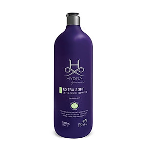 Hydra Professional Extra Soft Face and Body Shampoo, Hypoallergenic Pet Shampoo, Cat and Dog Shampoo for Sensitive Skin and All Breeds and Coat Types
