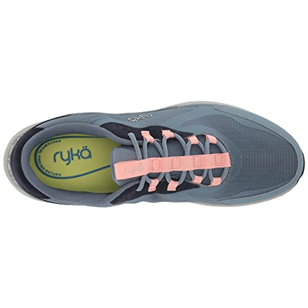 Ryka Women's Stride Trail Sneaker Citadel Blue 6 M
