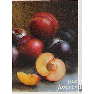 USPS Fruits and Vegetables Forever Stamps Booklet of 20