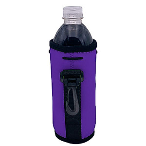 Blank Neoprene Water Bottle Coolie (4 Pack, Purple)