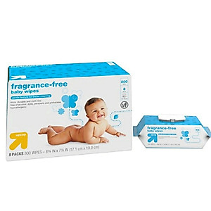 Up and Up Unscented Baby Wipes Refill Pack - 800 Count Toilet