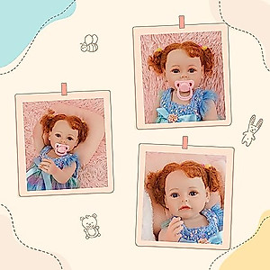CUAIBB Lifelike Reborn Baby Dolls, 18 inch Reborn Doll Realistic Newborn Baby Doll Silicone Body, Real Life Baby Doll for Kids Gift Set Age 3+