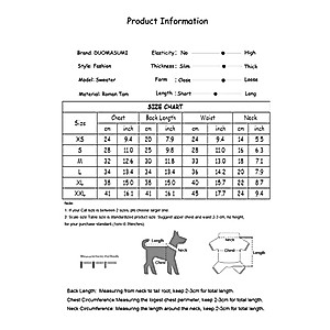 Sphynx Cat Clothes Comfortable and Soft Sweater Hairless Cat Sphynx,Devon, Connis Cat Autumn and Spring Clothes for Cats & Small Dogs (L, Pink)