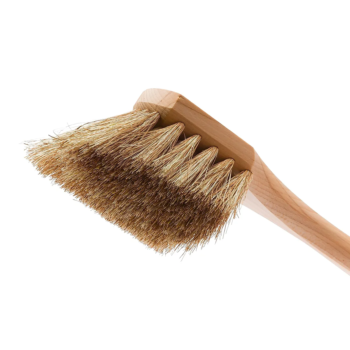 Redecker Garden Furniture Brush with Oiled Beechwood Handle, Strong Plant-Based Bristles. Hanging Loop, Made in Germany