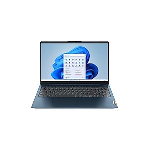 2022 Lenovo IdeaPad 5i Laptop - 15.6" FHD IPS Touchscreen - Intel i7-1165G7 4-Core - Iris Xe Graphics - 12GB DDR4 - 512GB SSD - WiFi 6 - Fingerprint Sensor - Backlit Keyboard - Windows 11 Home