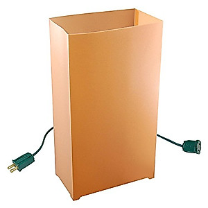LumaBase Electric Luminaria Kit, Tan - Set of 10