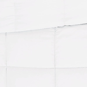 London Fog Garment Washed Solid Comforter Set White Microfiber 2-Piece Twin XL Comforter Set, Solid Themed, Adult and Teen, Oeko-TEX Certified