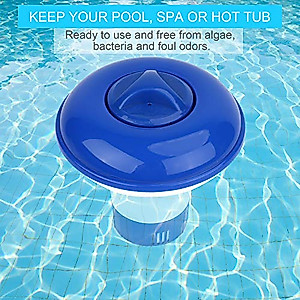 Hot Tub/Spa/Pool Chlorine Floater Chlorinator/Bromine Floater, Chemical Floating Dispenser for Pools, Premium Automatic Tablets Floaters,YLYL