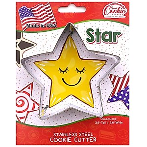 Sweet Cookie Crumbs Star Cookie Cutter- Stainless Steel