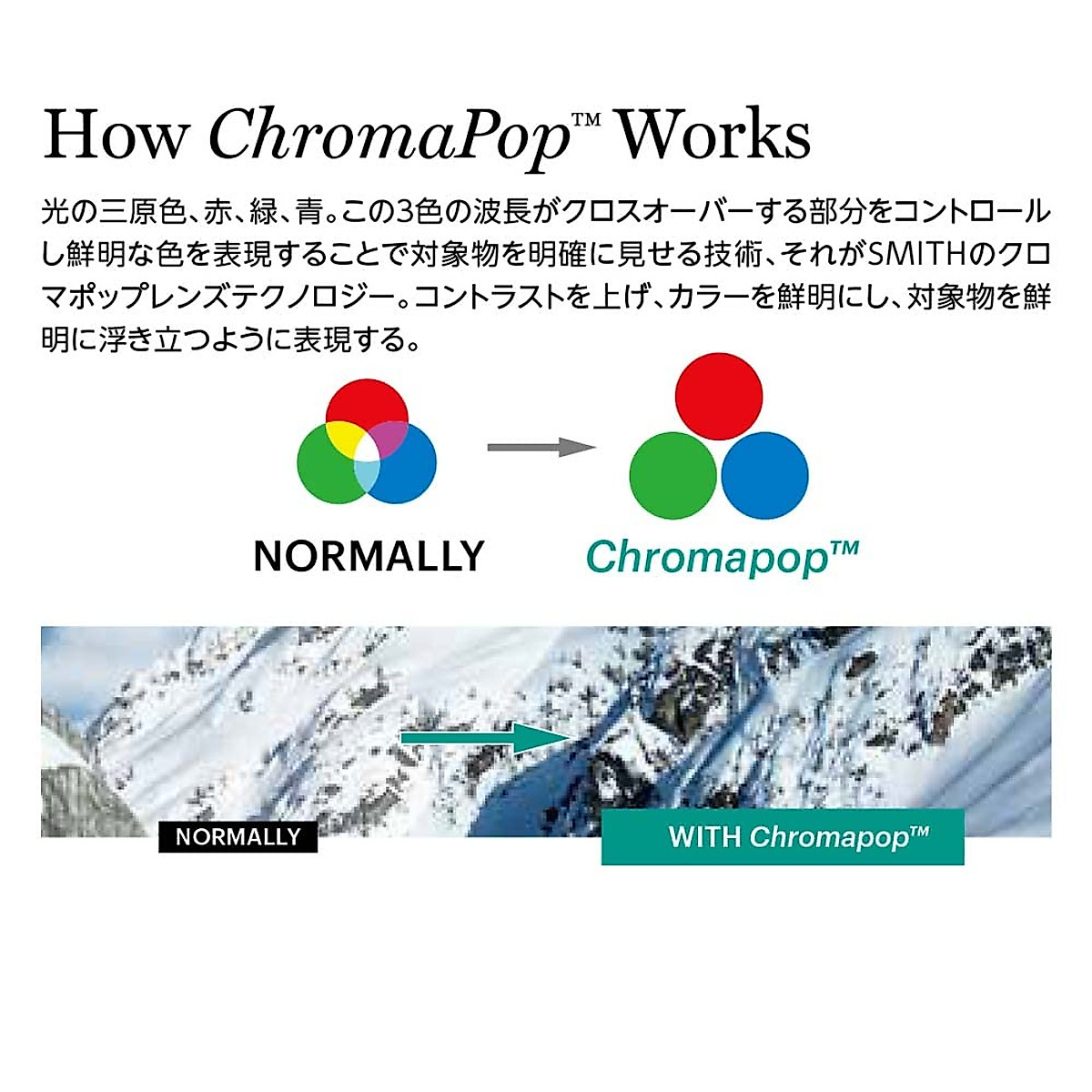 Smith Optics Skyline XL Low Bridge Fit Unisex Snow Goggle - Black, ChromaPop Photochromic Red Mirror