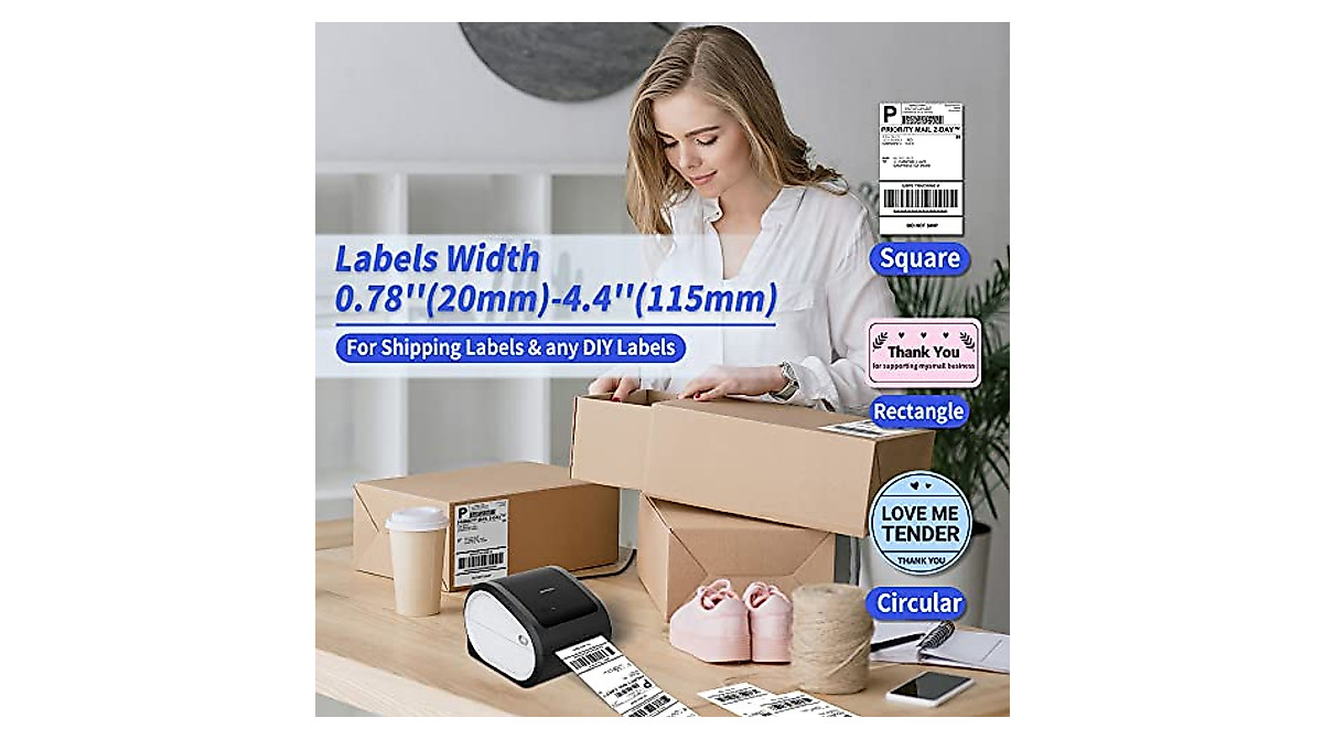 Phomemo D520 Thermal 4x6 Label Printer for Shipping