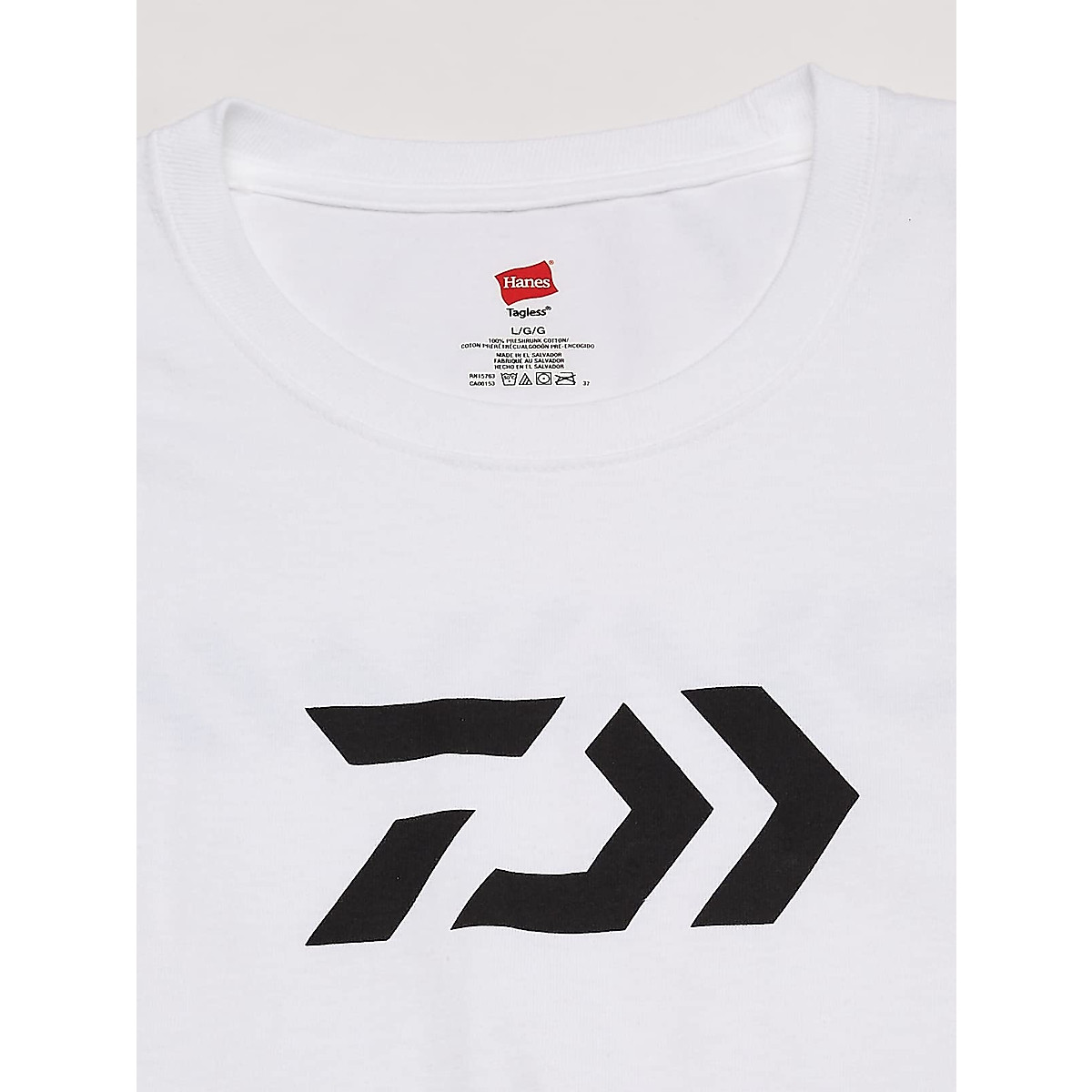 Daiwa Vector Print T-Shirt White, Medium - 64052002