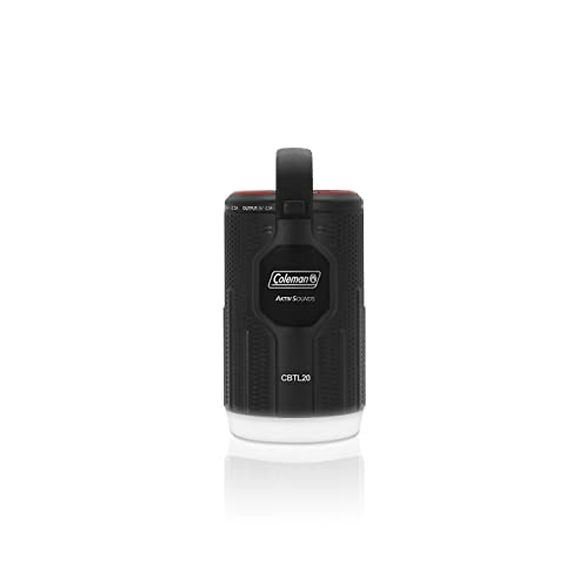 Coleman CBTL20 Portable Waterproof Bluetooth Speaker w/Campsite Lighting & Portable Charger