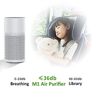 MICPANG Car Air Purifier Portable Air Purifier HEPA Filter Mini Personal Air Purifiers Ionizer Small Air Purifiers USB Air Cleaner For Bedroom, Home, Office, Desktop