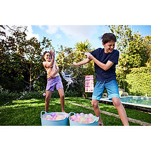 Original Bunch O Balloons Tropical Party 330+ Rapid-Filling Self-Sealing Water Balloons (Amazon Exclusive 10 Pack) by ZURU Water Balloon for the Whole Family, Kids, Teens and Adults