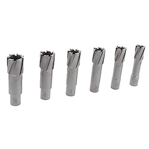 Steel Dragon Tools 13pc. Tungsten Carbide Tipped Annular Cutter Kit 2" Depth and 1/2 in. to 1-1/16 in.