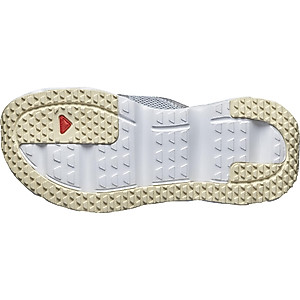 SALOMON Women's Walking Loafer, Pearl Blue White Bleached Sand, 9.5