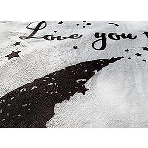 Miles&Molly Baby Monthly Milestone Blanket Boy, Girl |New Baby Boy Gift, Nursery Decor Baby Shower | Newborn Baby Month Blanket | Baby Growth Chart, 60x40