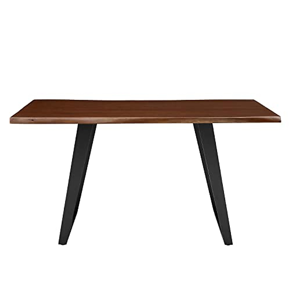 Modway Live Edge Ardor Dining Table, 60", Black Walnut