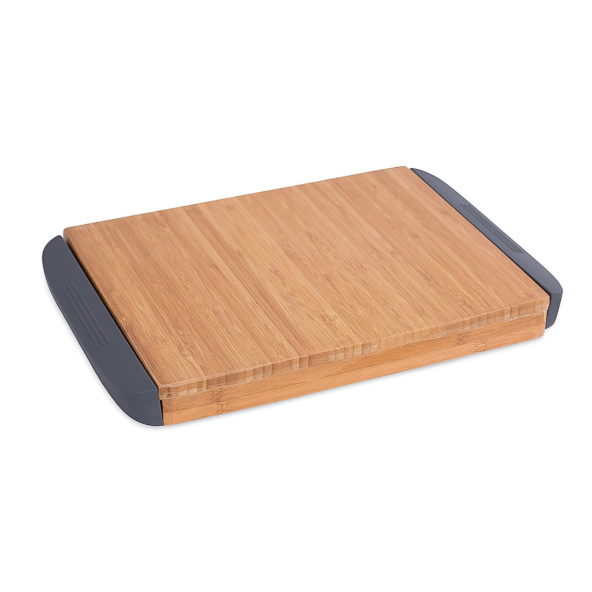Internet’s Best Bamboo Cutting Board with Removable Drawer - Prep Storage - Chopping Slicing Wood Block Kitchen Board