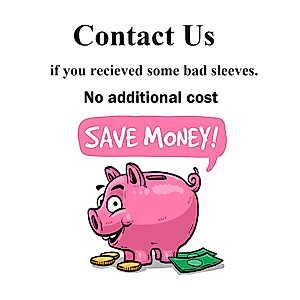 DeElf 1000ct Clear Card Sleeves for Yu-Gi-Oh Game Cards 59 mm x 87mm