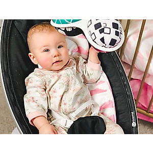 Infant Insert Compatible with 4Moms Mamaroo & Rockaroo – Car Seat Insert 2 Pack – Reversible Infant Car Seat Insert – Rockaroo & Mamaroo Newborn Insert – Soft Plush Minky Car Seat Head Support Insert