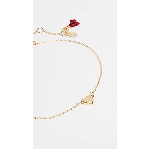 SHASHI Women's Corazon Bracelet, Gold, One Size