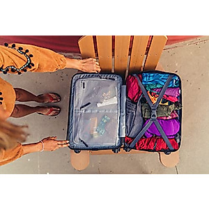 Gregory Quadro Hardcase 22 Adventure Travel Luggage, Total Black