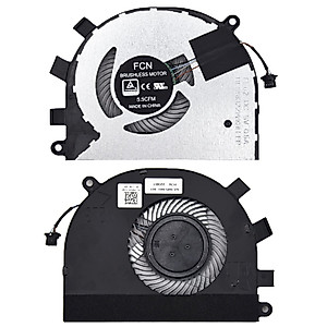 Replacement CPU Cooling Fan for Dell inspiron 15 5584 & Latitude 3400 3500 Series Laptop, New inspiron 15 5584 Laptop Fan P/N: 0T6RHW CN-0T6RHW DFS5K12214161H DC5V 0.5A