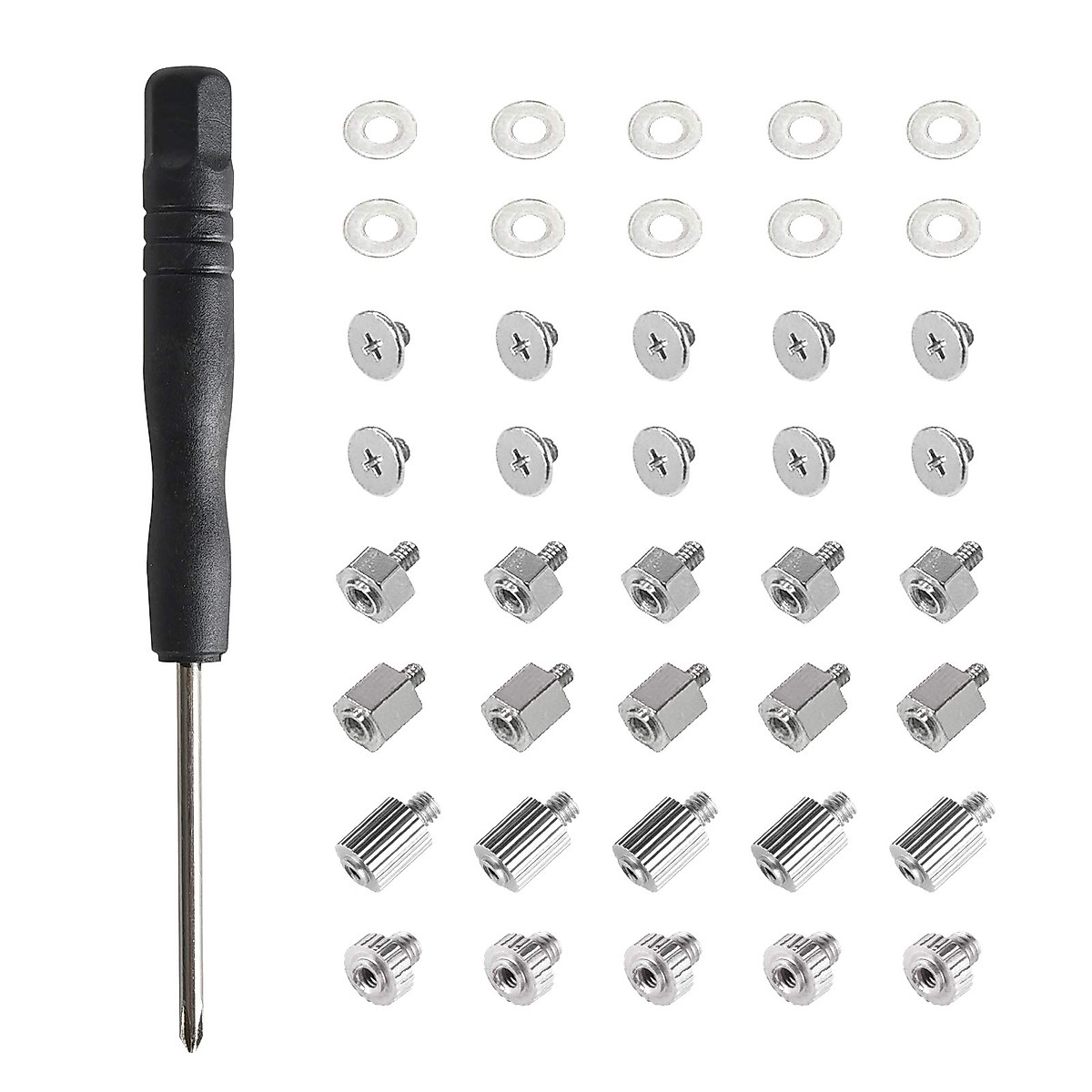 SilverStone Technology CA04 M.2 SSD Screw Kit for Motherboard Accessory Mounting (SST-CA04)