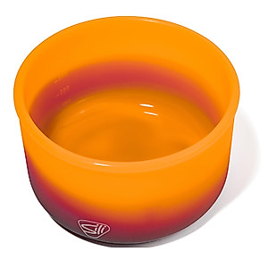 Silipint: Silicone 20oz Lidded Bowls: 2 Pack Sun Storm - Unbreakable, Flexible, Sustainable, Microwave-Oven-Dishwasher, Non-Slip