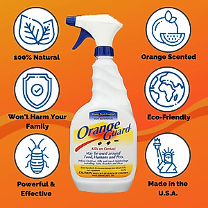 ORANGE GUARD 103 INC 32OZ Home Pest Control, 32 Fl Oz (Pack of 1), Clear